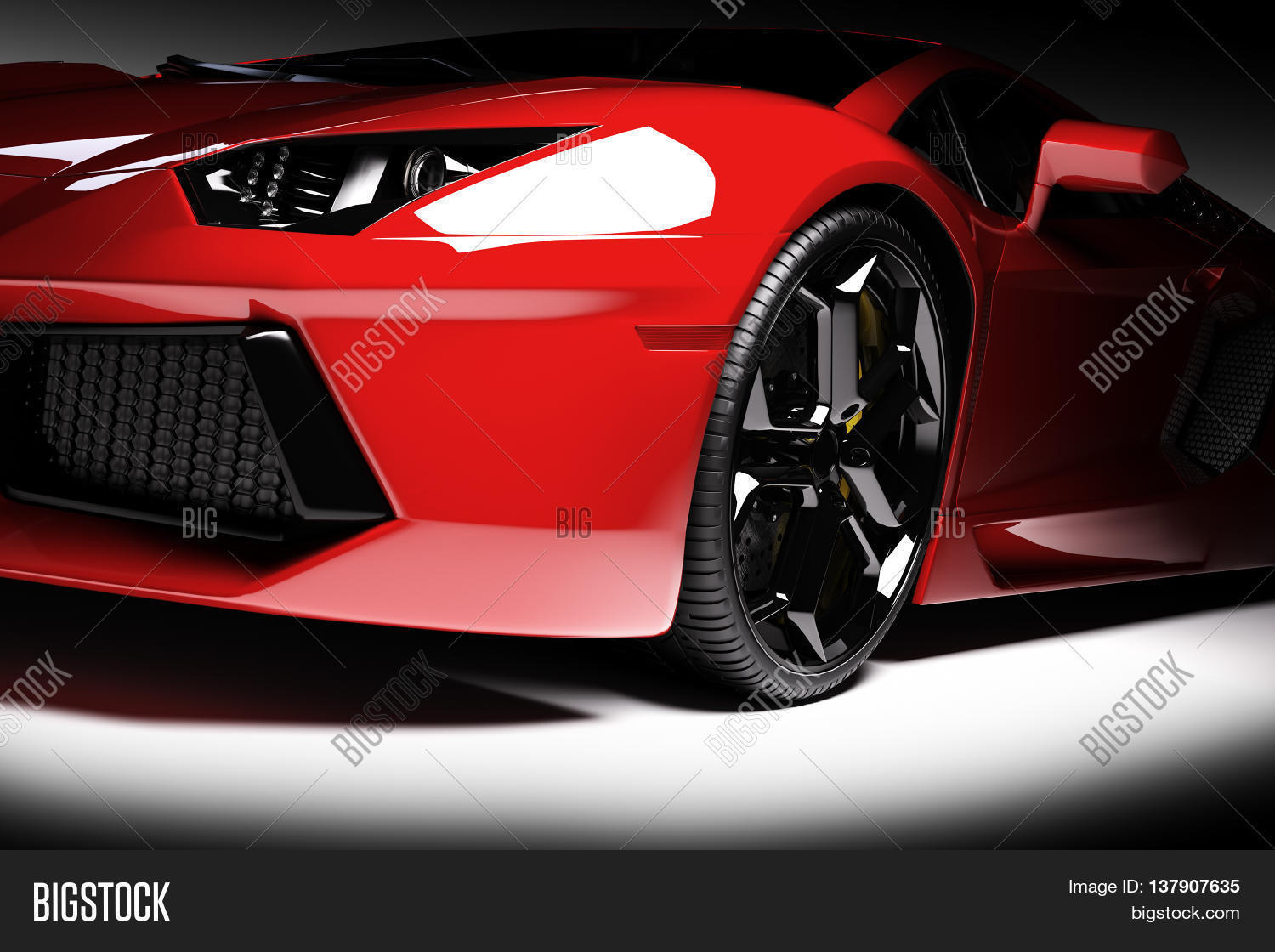 Red Fast Sports Car Image & Photo (Free Trial) | Bigstock