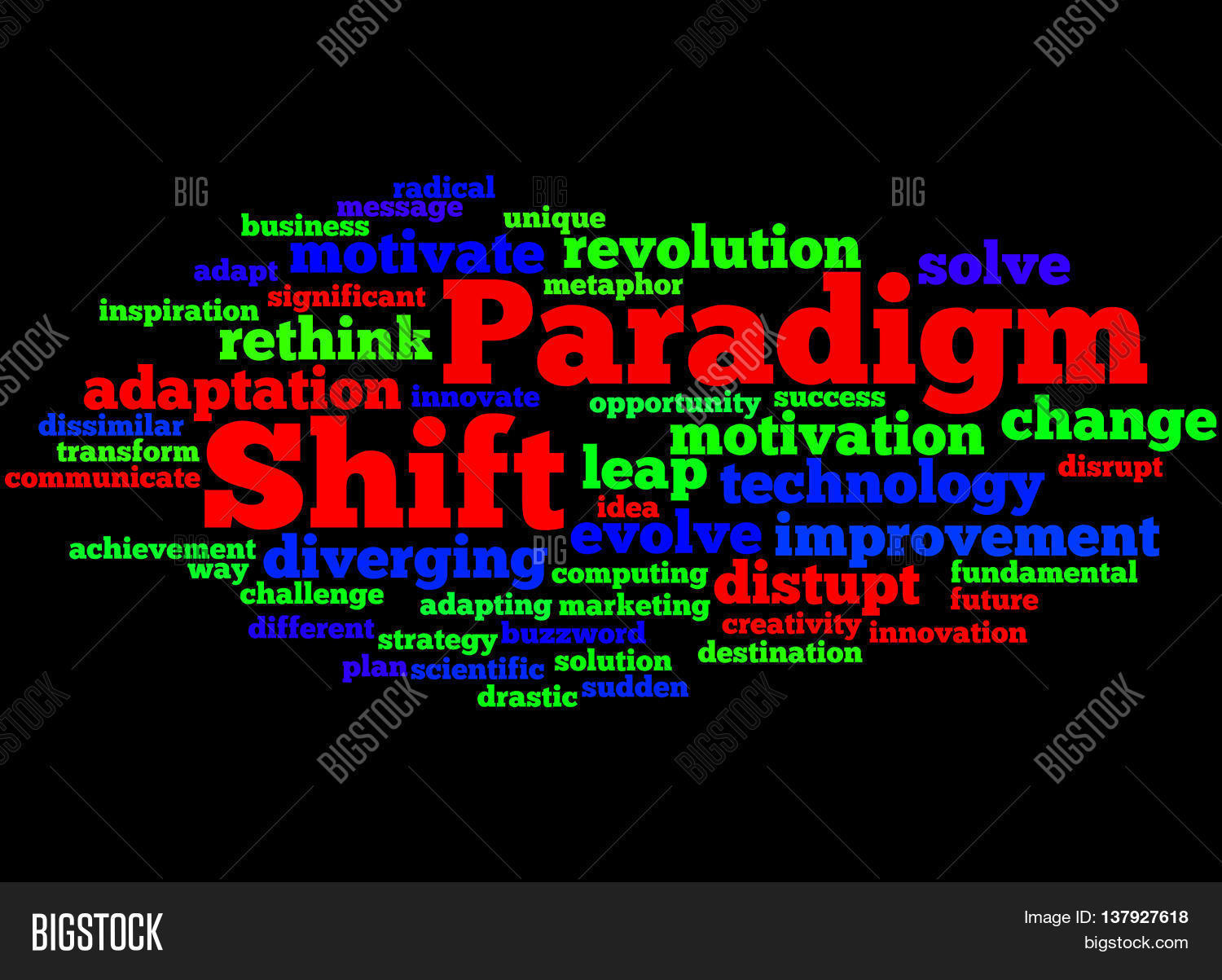 Paradigm Shift, Word Image & Photo (Free Trial) | Bigstock