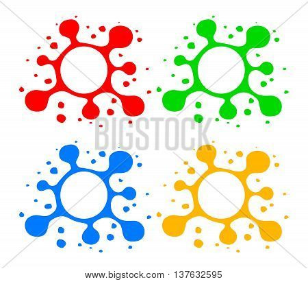Stylized Blots Vector & Photo (Free Trial) | Bigstock