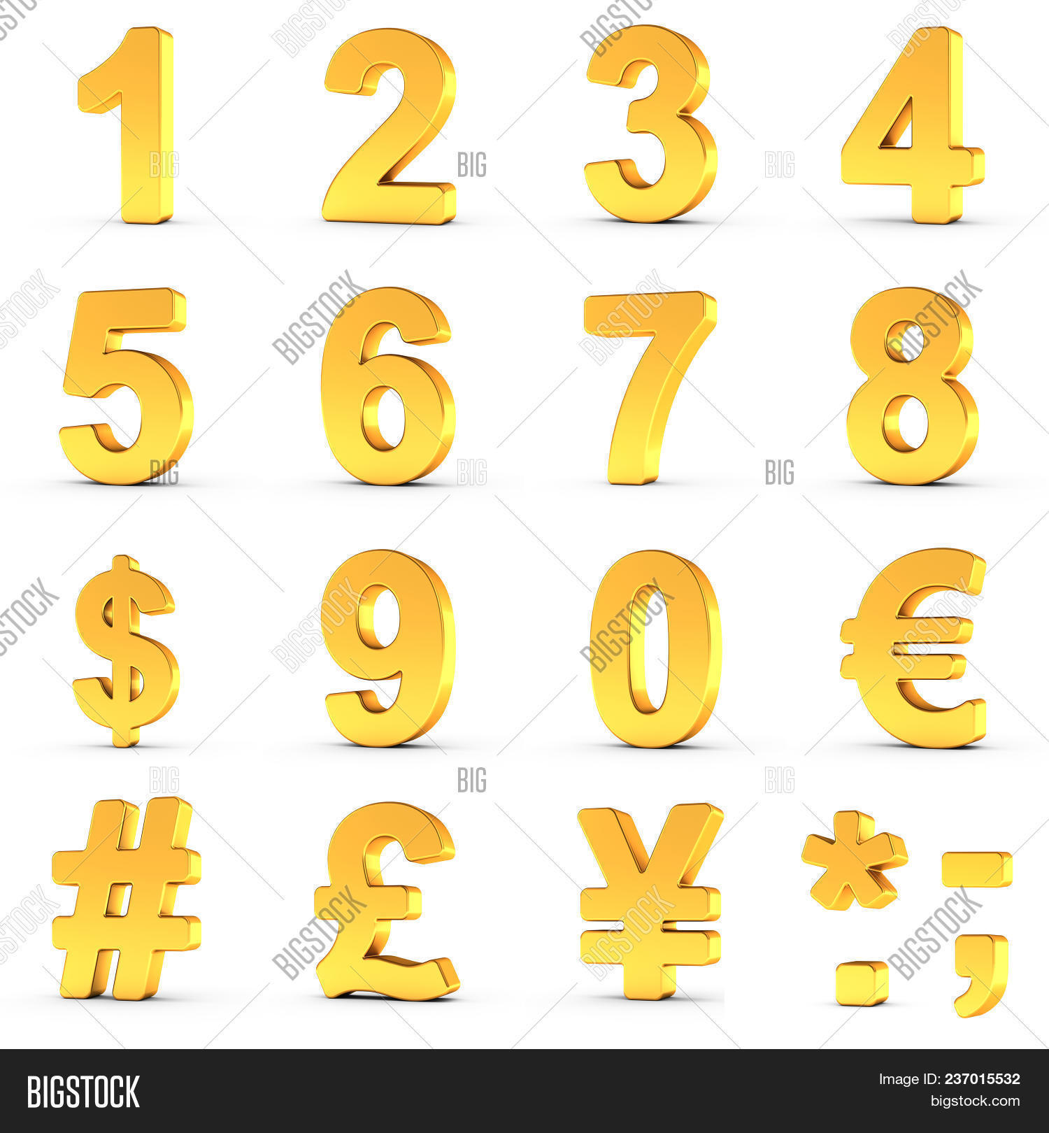 3D Illustration Set Image & Photo (Free Trial) | Bigstock