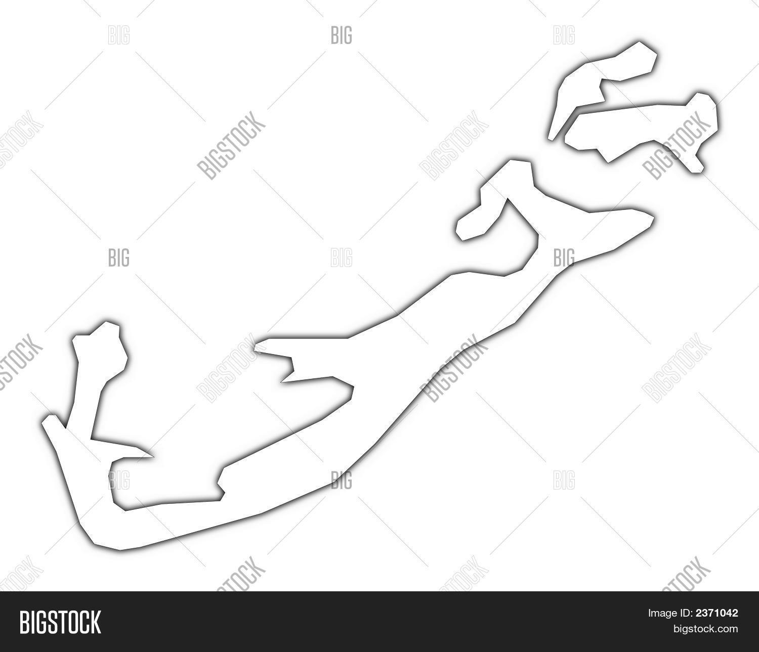 Bermuda Outline Map Image & Photo (Free Trial) | Bigstock
