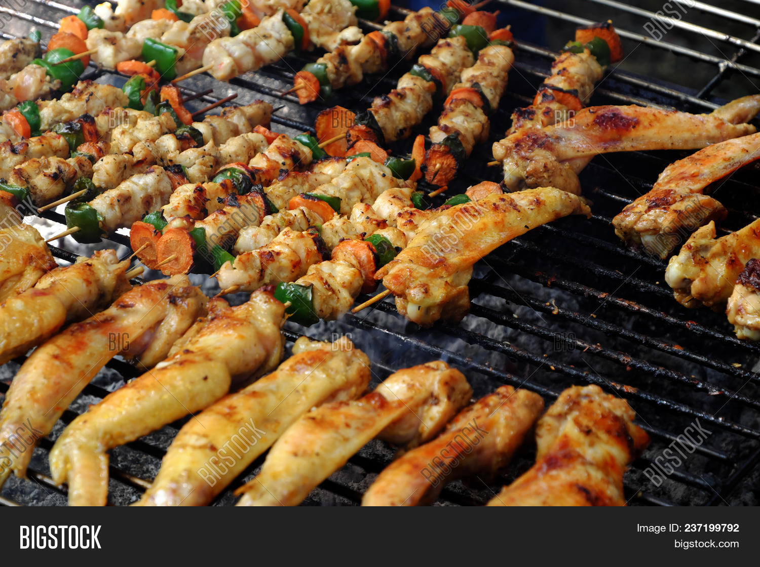 Barbecued Food, Grill Image & Photo (Free Trial) | Bigstock