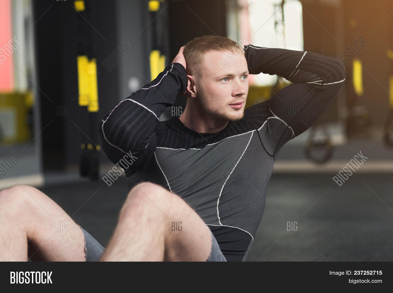 Young Man Workout Image & Photo (Free Trial) | Bigstock