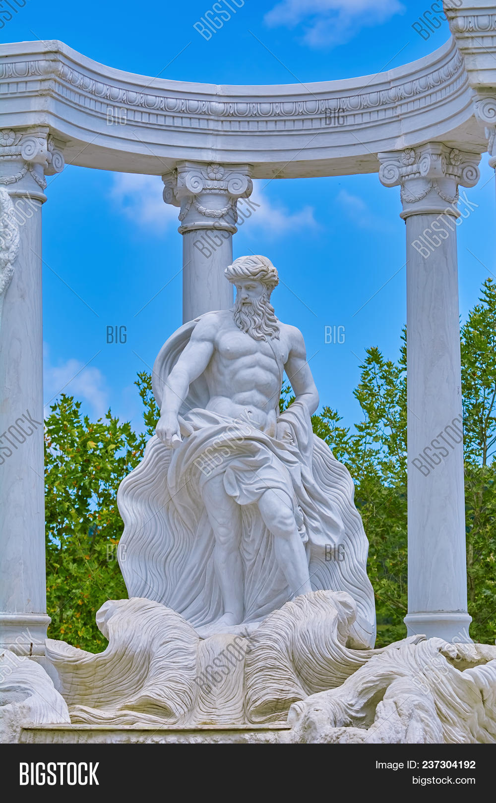 Statue Poseidon Image & Photo (Free Trial) | Bigstock