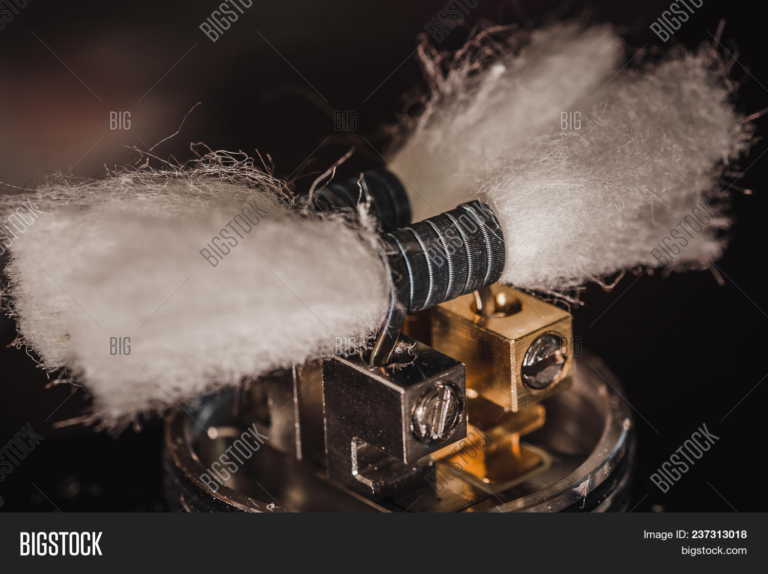 Vape Rda, Coils Cotton Image & Photo (Free Trial) | Bigstock