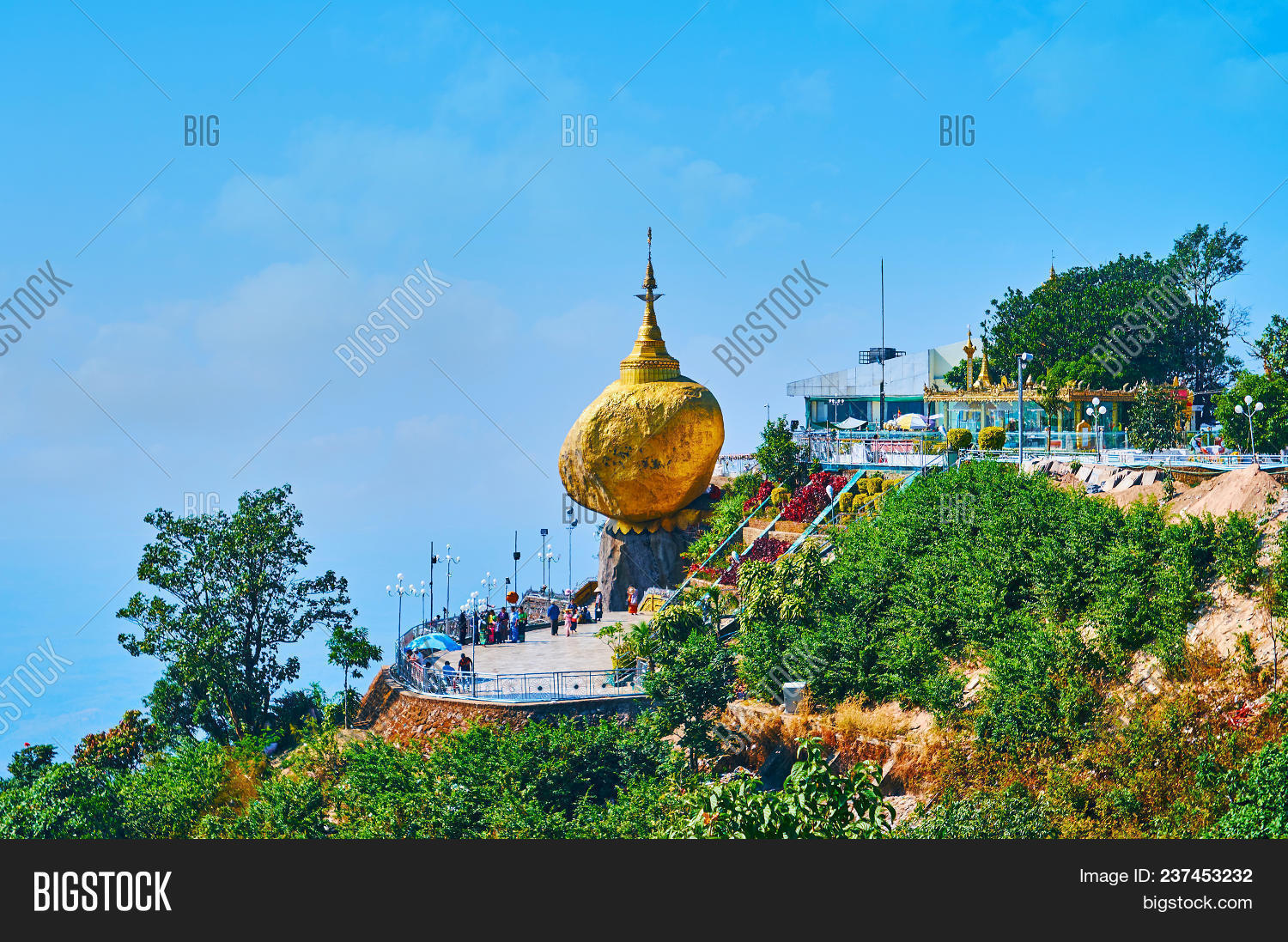 Golden Rock Famous Image & Photo (Free Trial) | Bigstock