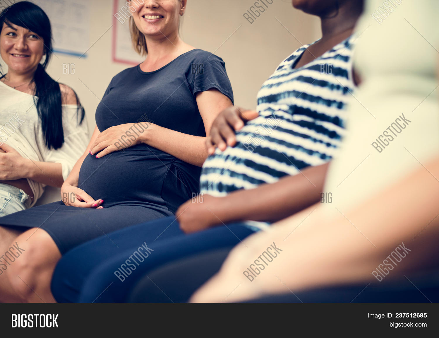 Pregnant Women Class Image & Photo (Free Trial) | Bigstock