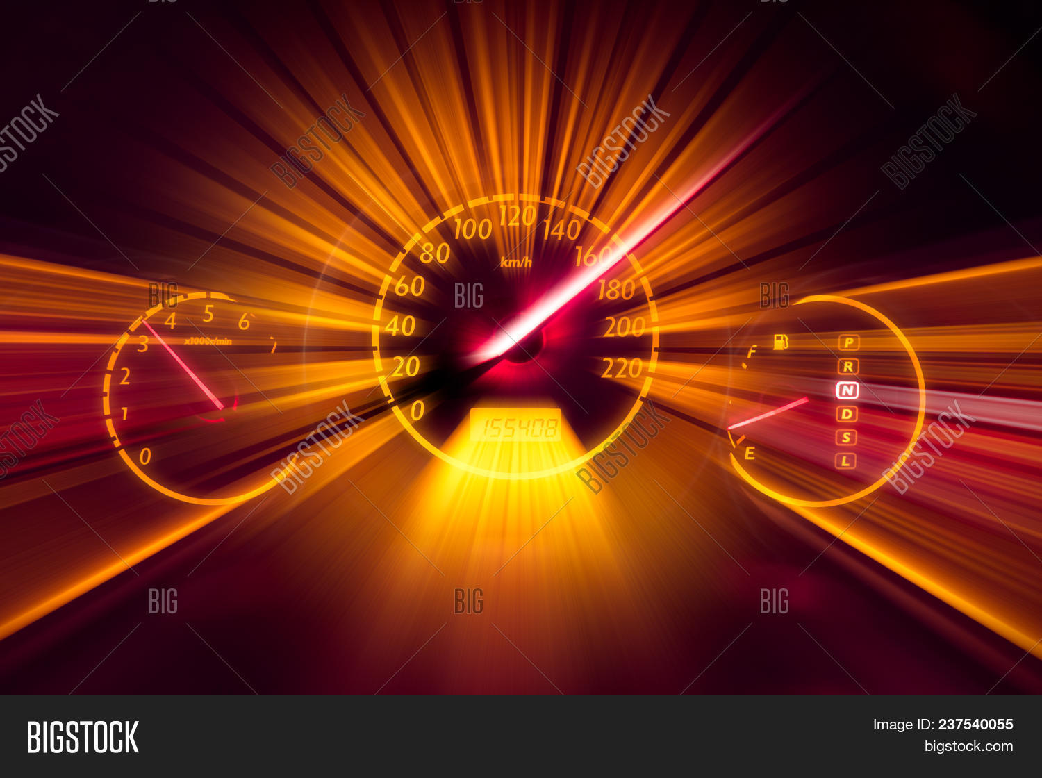 Car Gauge Super Speed Image & Photo (Free Trial) | Bigstock