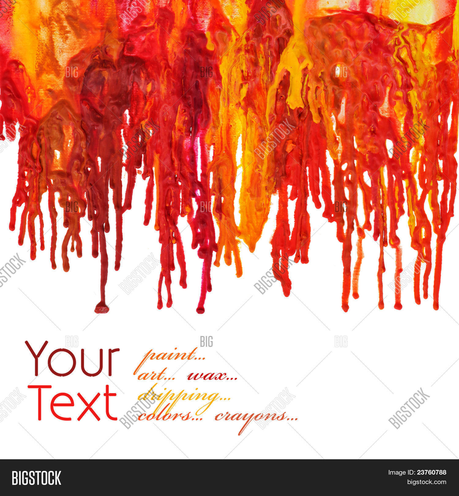 Melted Dripping Wax Image & Photo (Free Trial) | Bigstock