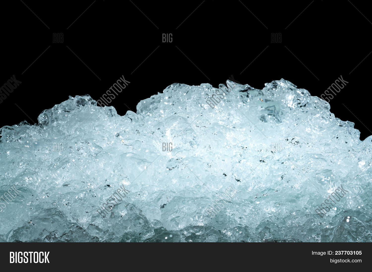 Pile Crushed Ice Cubes Image & Photo (Free Trial) | Bigstock
