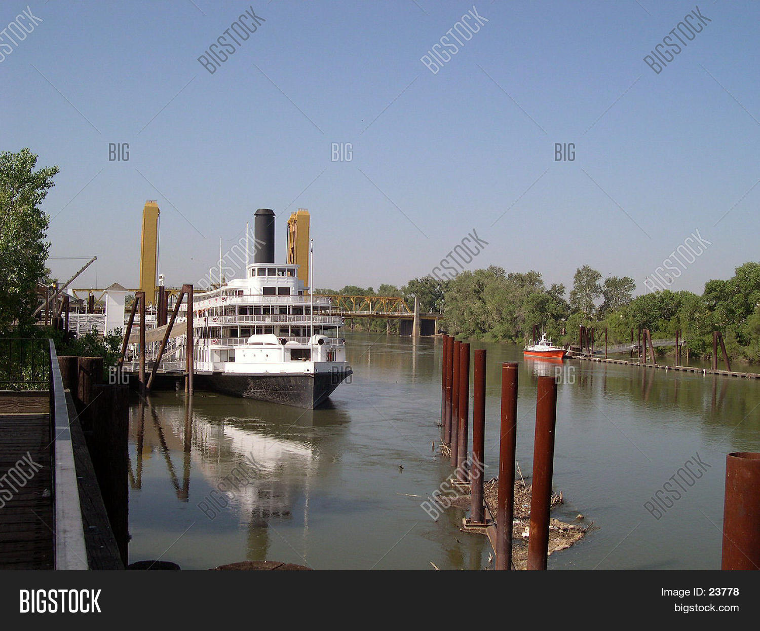 Steamboat Sacramento Image & Photo (Free Trial) | Bigstock