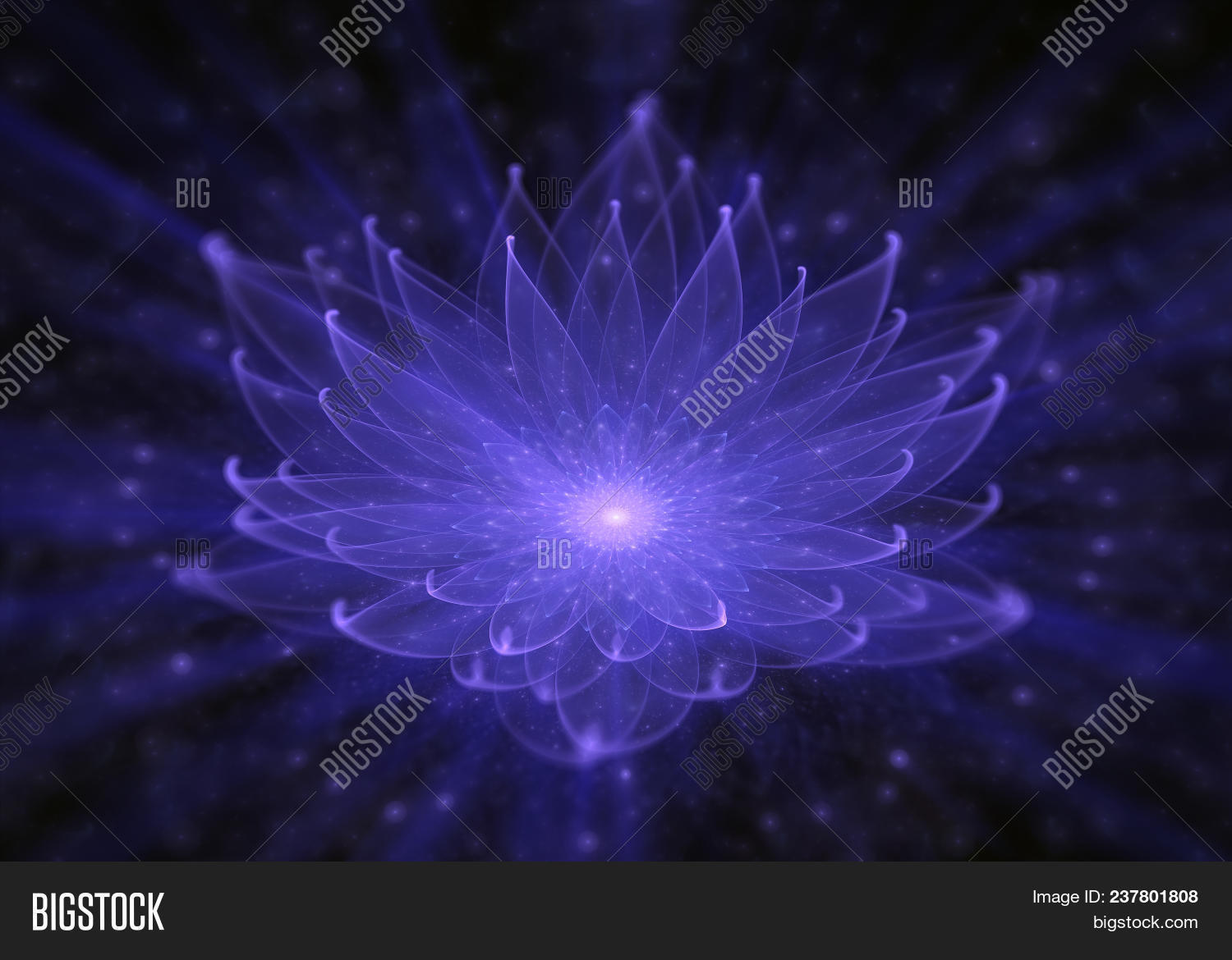 Radiant Blue Lotus Image & Photo (Free Trial) | Bigstock