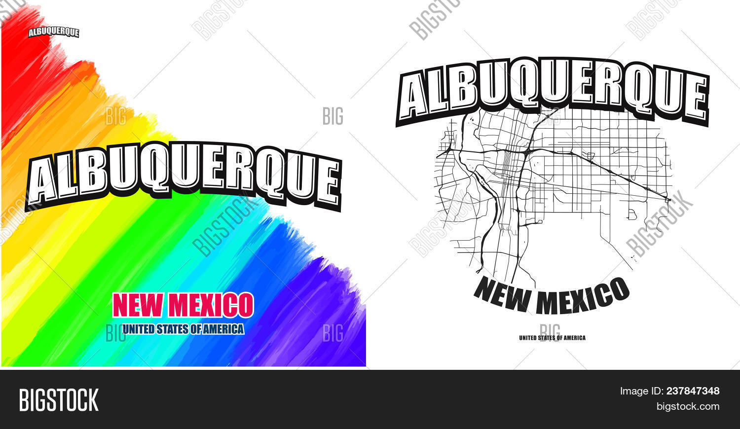 Albuquerque, New Vector & Photo (Free Trial) | Bigstock