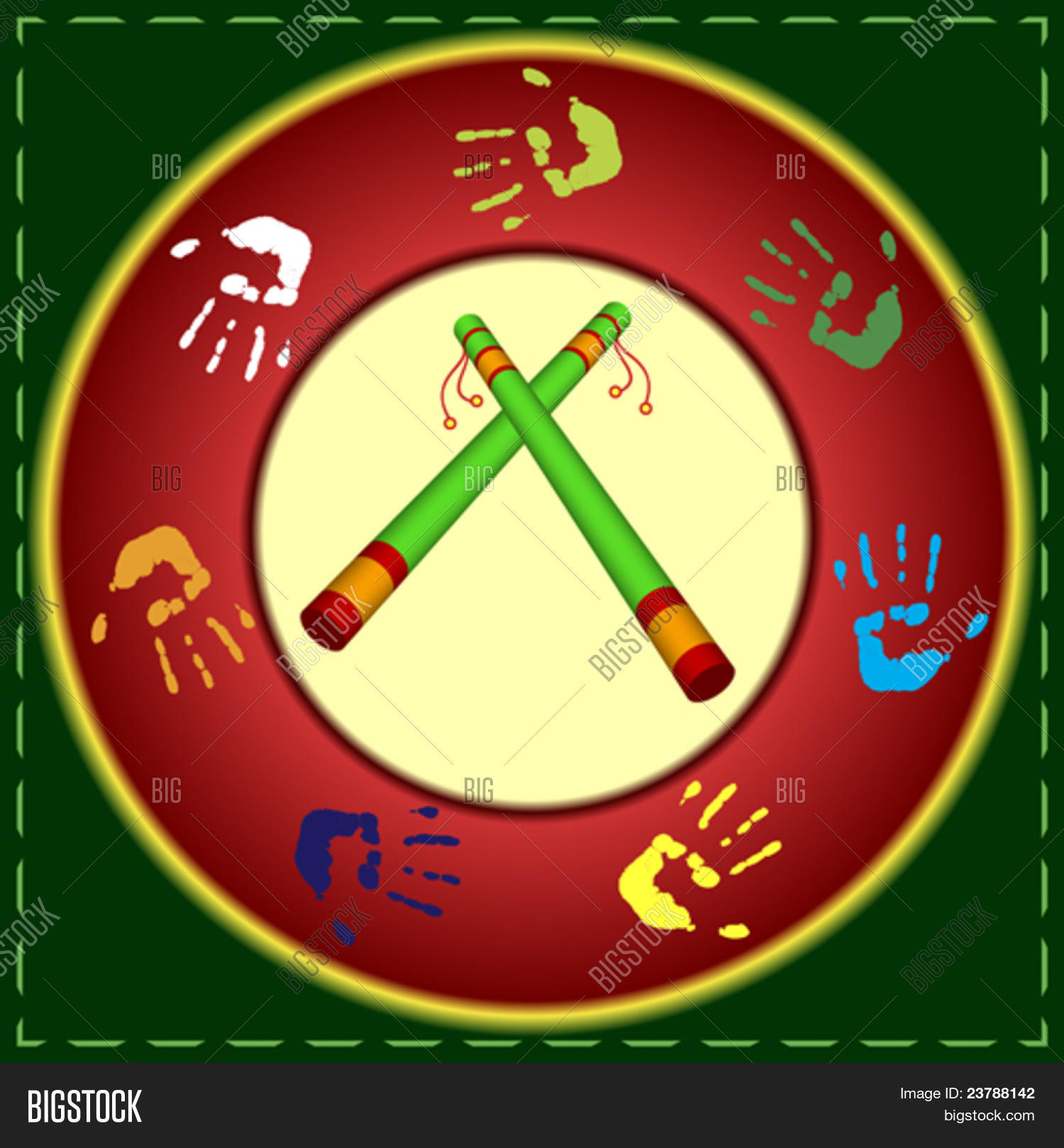 Garba Poster, Vector & Photo (Free Trial) | Bigstock