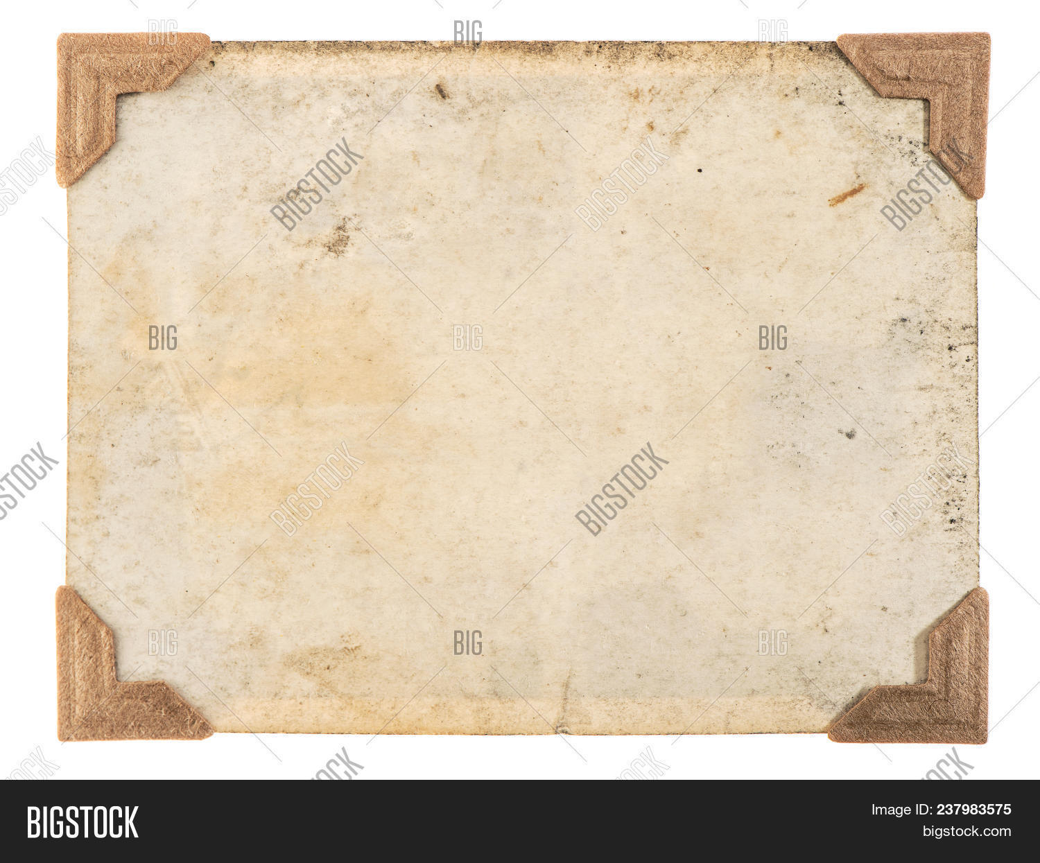 Old Photo Card Corners Image & Photo (Free Trial) | Bigstock