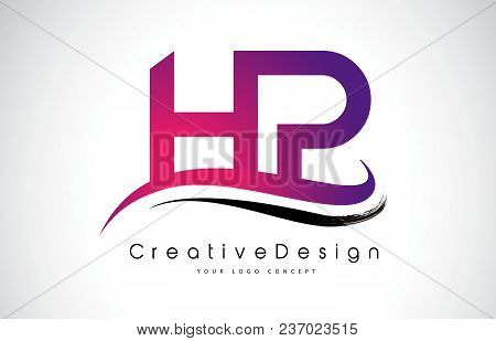 Hp H P Letter Logo Vector & Photo (Free Trial) | Bigstock