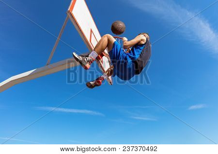 Slam Dunk. Side View Image & Photo (Free Trial) | Bigstock