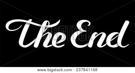 End Handwritten Vector & Photo (Free Trial) | Bigstock