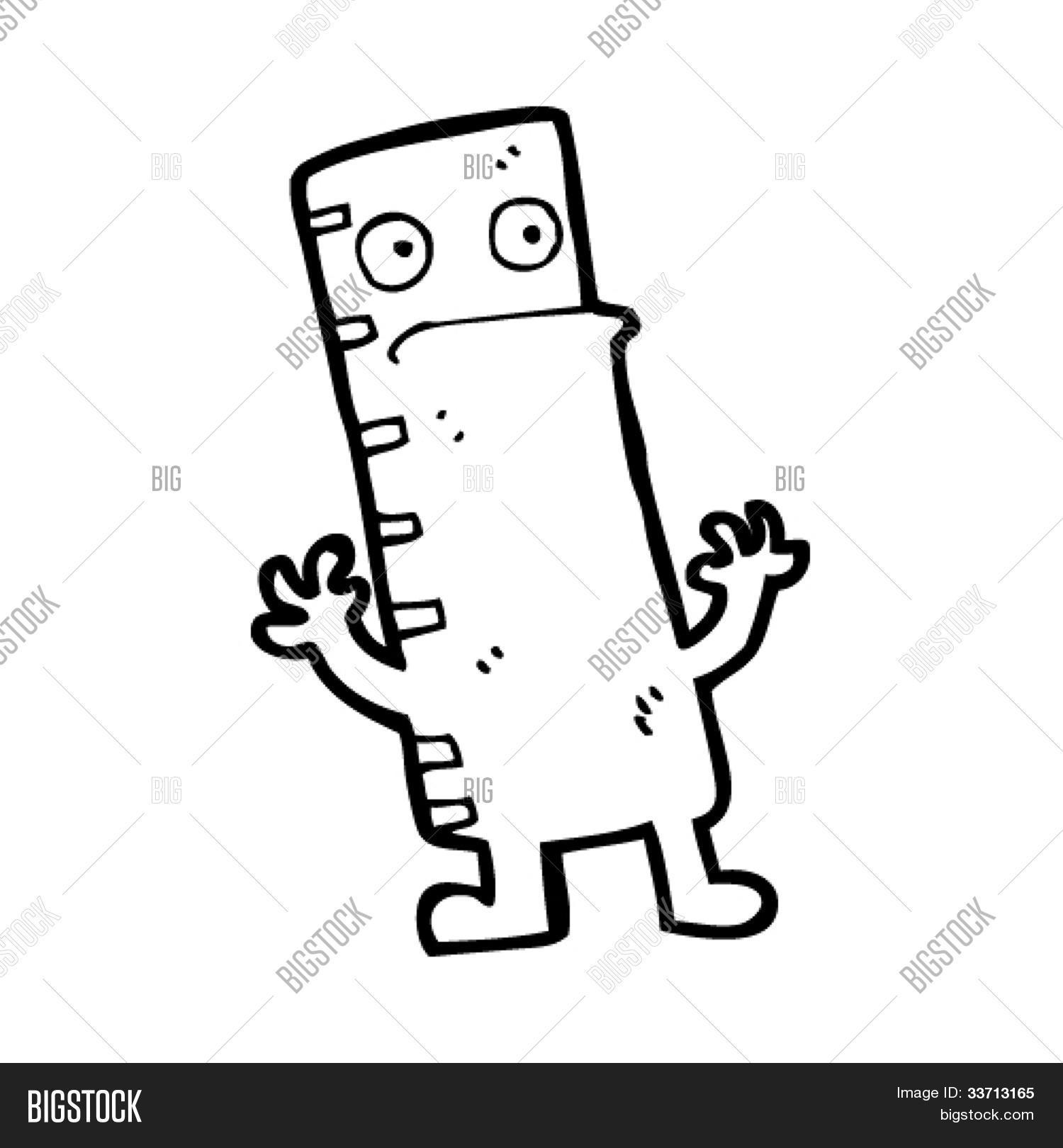 Cartoon Measuring Vector & Photo (Free Trial) | Bigstock