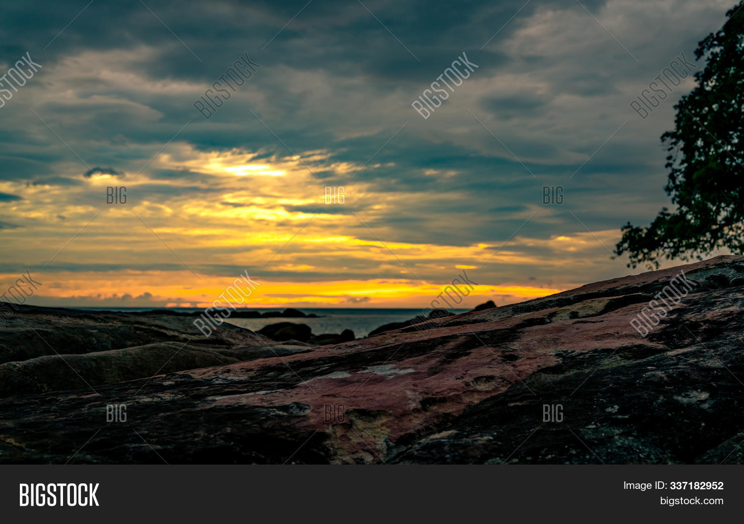 Beautiful Stone Beach Image & Photo (Free Trial) | Bigstock