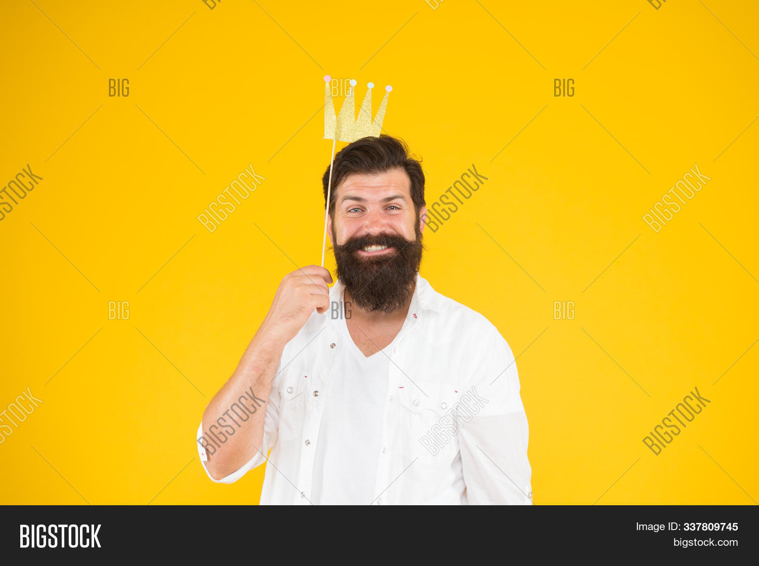 Smiling Happy King. Image & Photo (Free Trial) | Bigstock