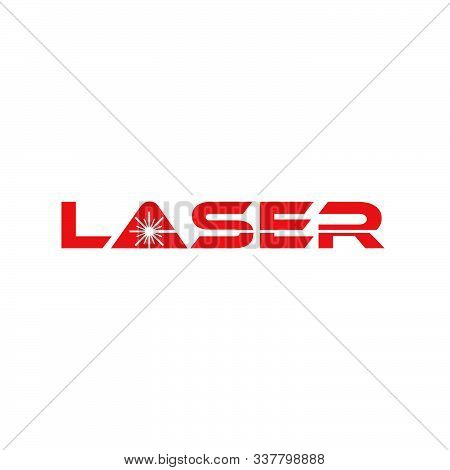 Logotype Red Laser Vector & Photo (Free Trial) | Bigstock