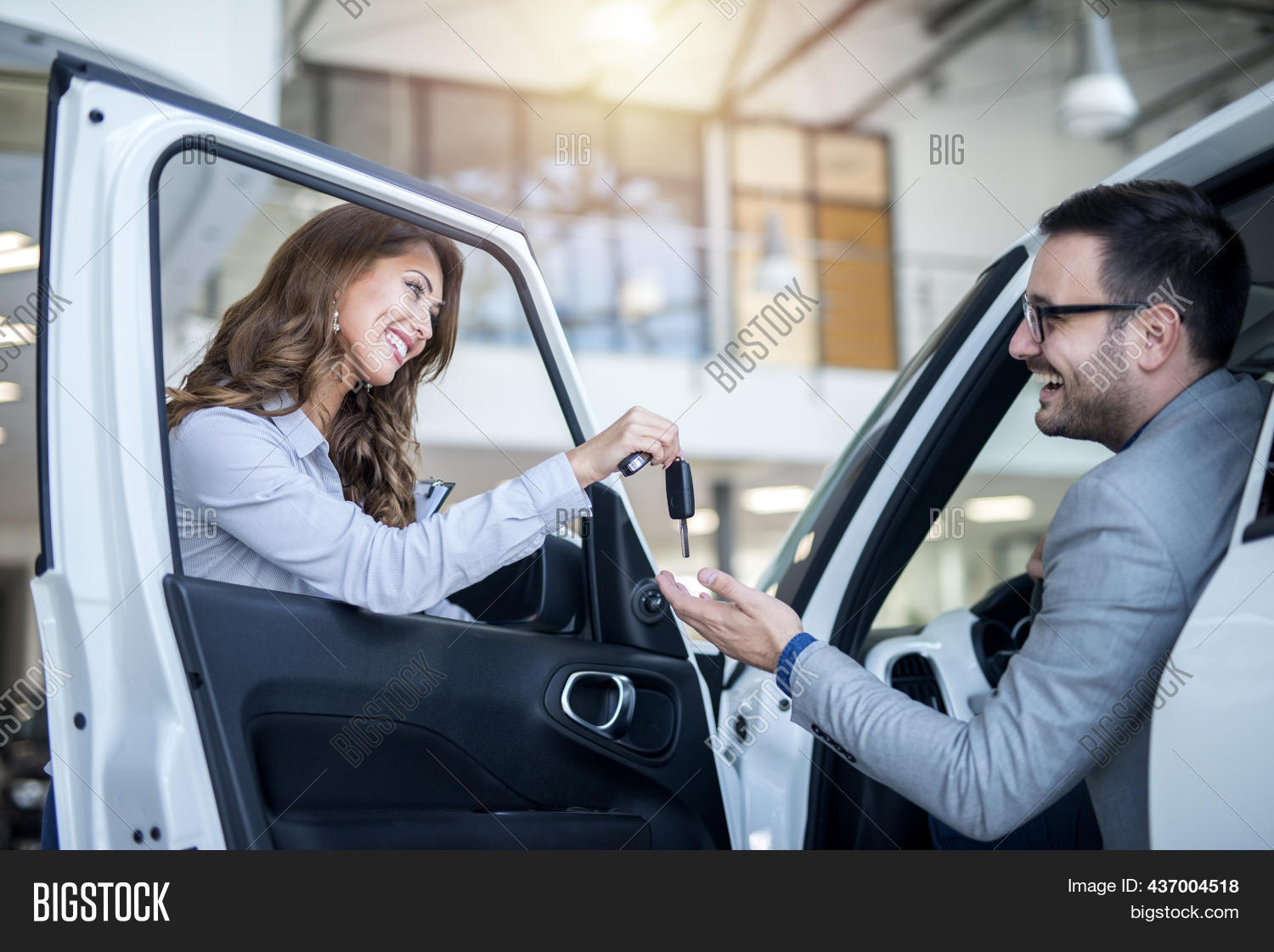 Car Dealer Customer Image & Photo (Free Trial) | Bigstock