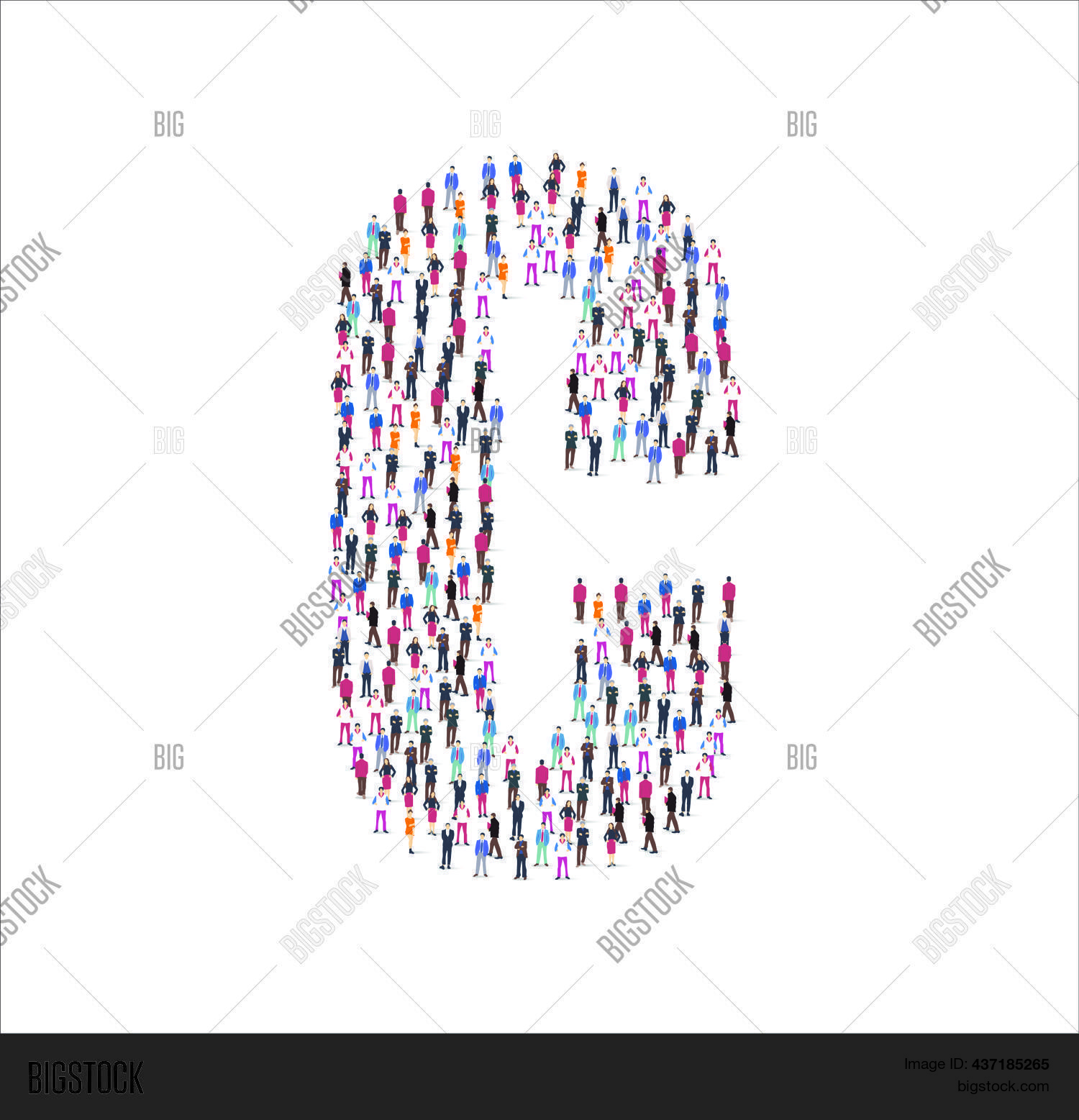 People Group Shape Vector & Photo (Free Trial) | Bigstock