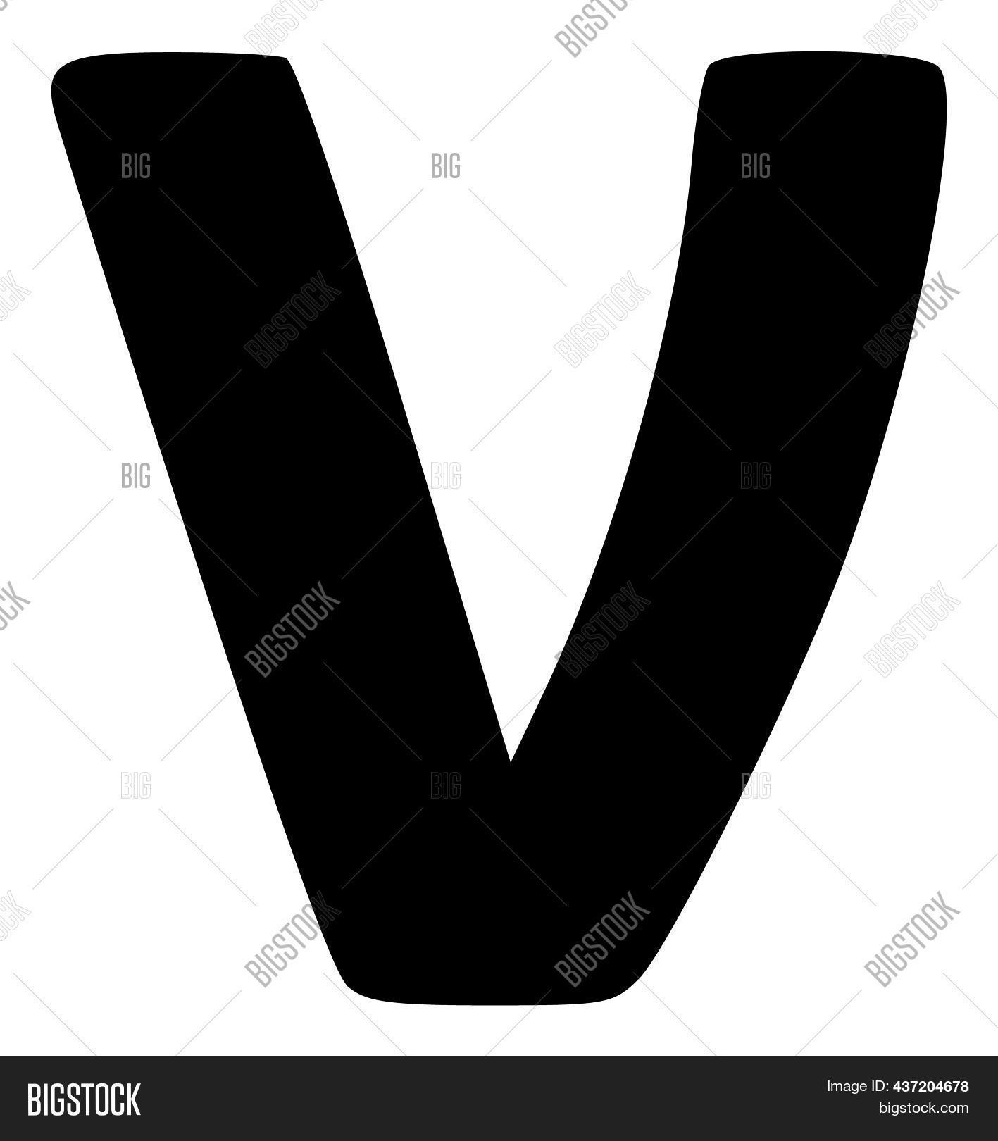 Nu Greek Lowercase Image & Photo (Free Trial) | Bigstock