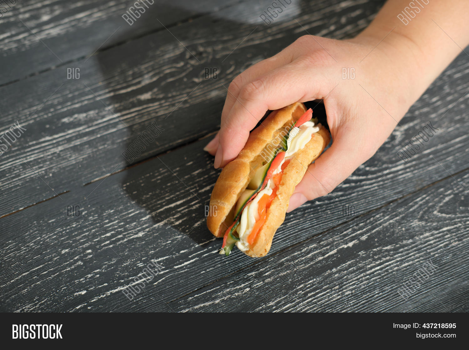 Hand Holding Snack Image & Photo (Free Trial) | Bigstock