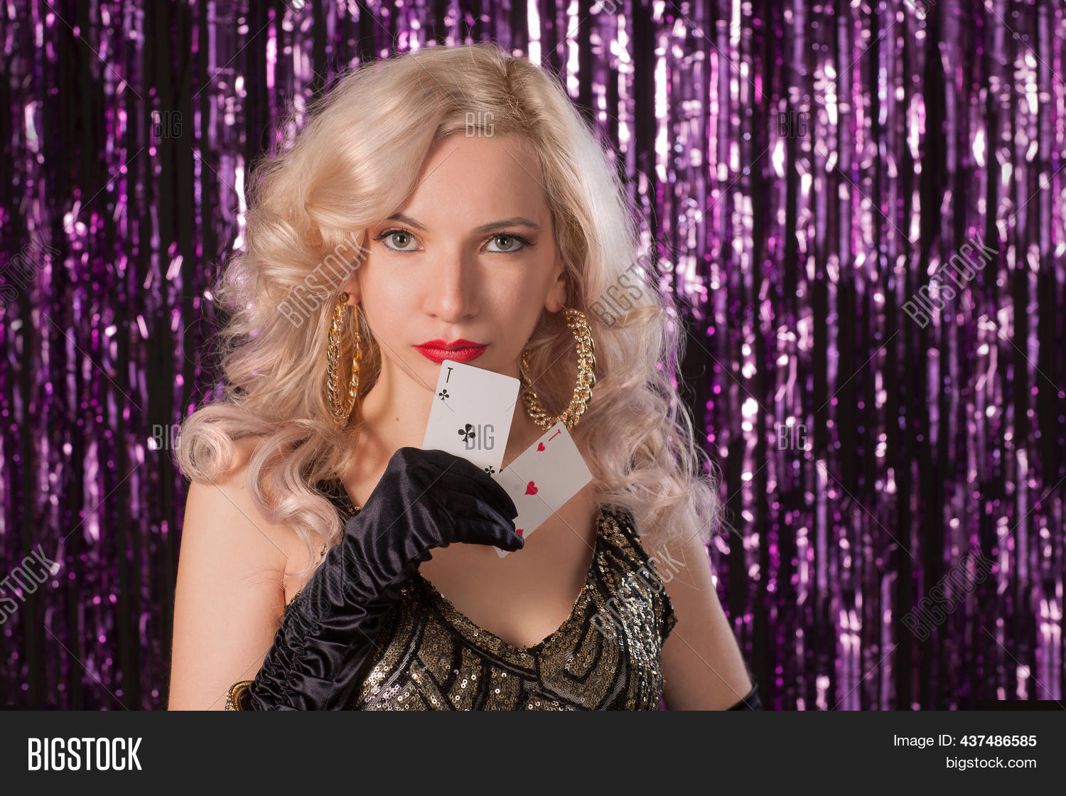 Woman Playing Cards Image & Photo (Free Trial) | Bigstock