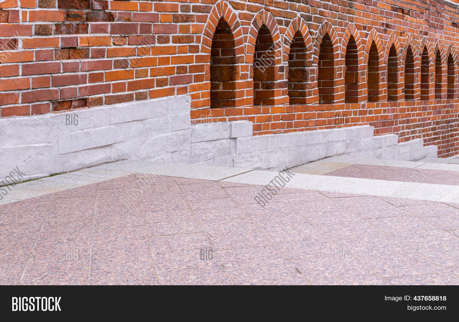 Brick Arches Parapet Image & Photo (Free Trial) | Bigstock