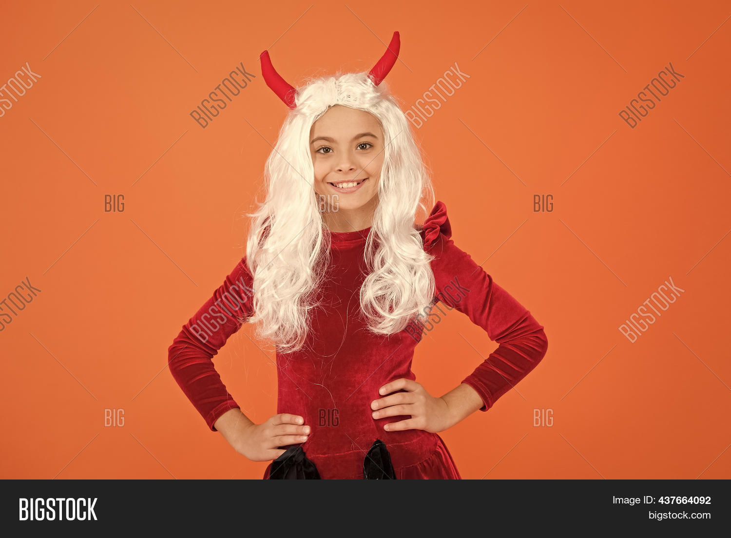 Happy Devil Child Long Image & Photo (Free Trial) | Bigstock