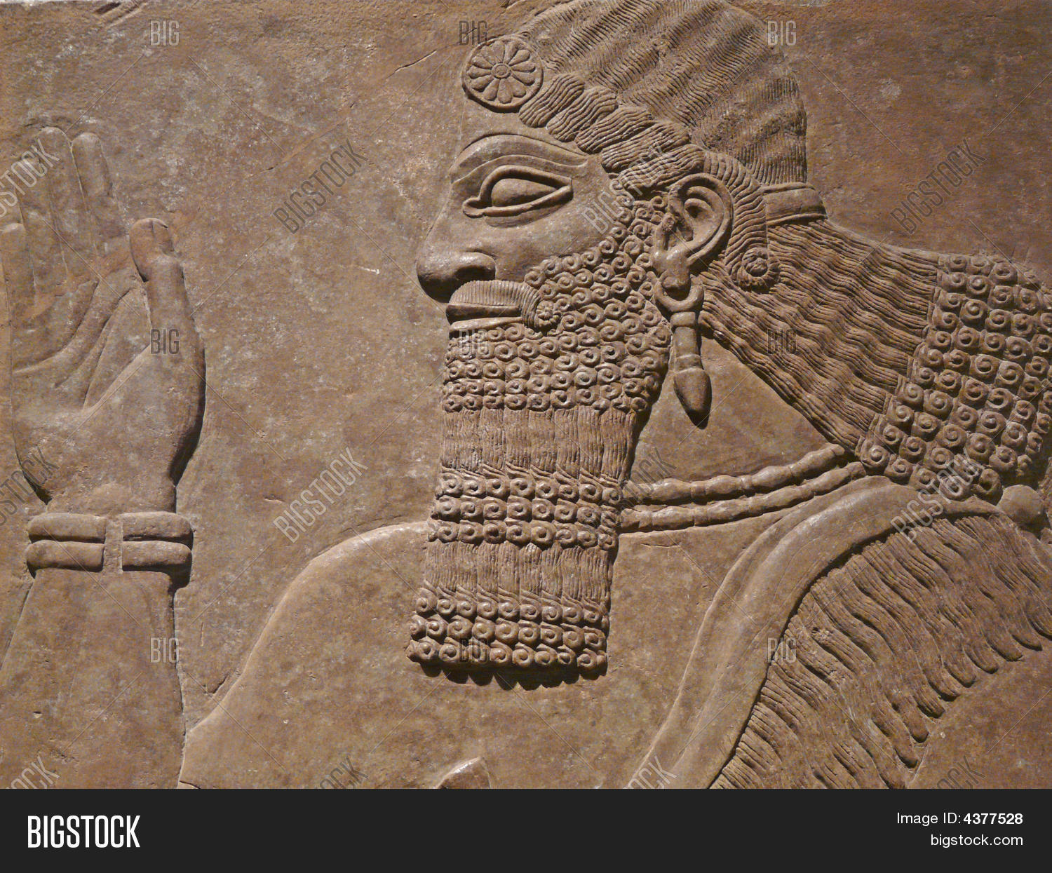Ancient Assyrian Wall Image & Photo (Free Trial) | Bigstock