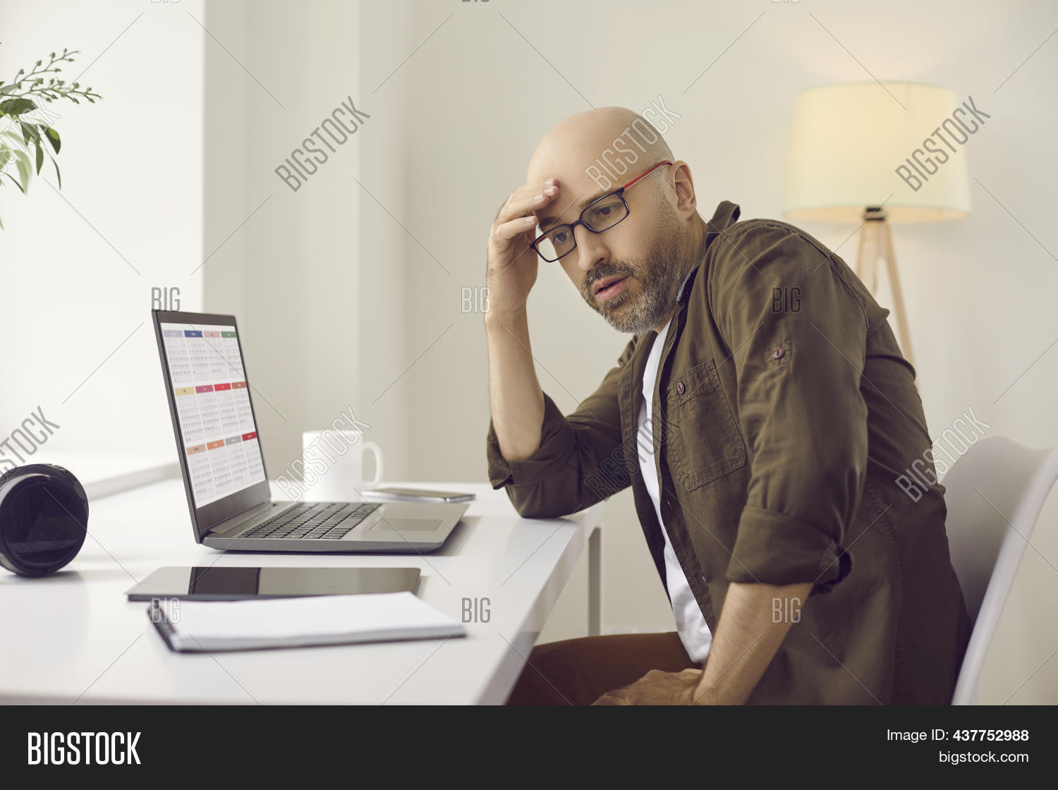 Busy Man Overwhelmed Image & Photo (Free Trial) | Bigstock
