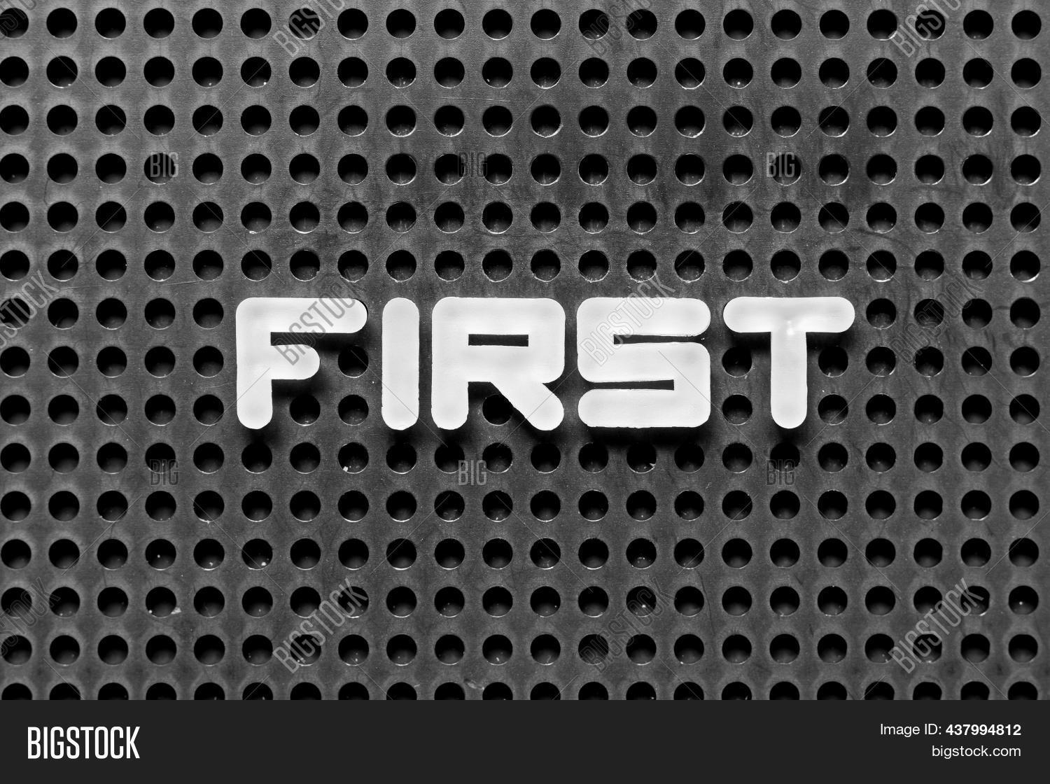 White Alphabet Letter Image & Photo (Free Trial) | Bigstock