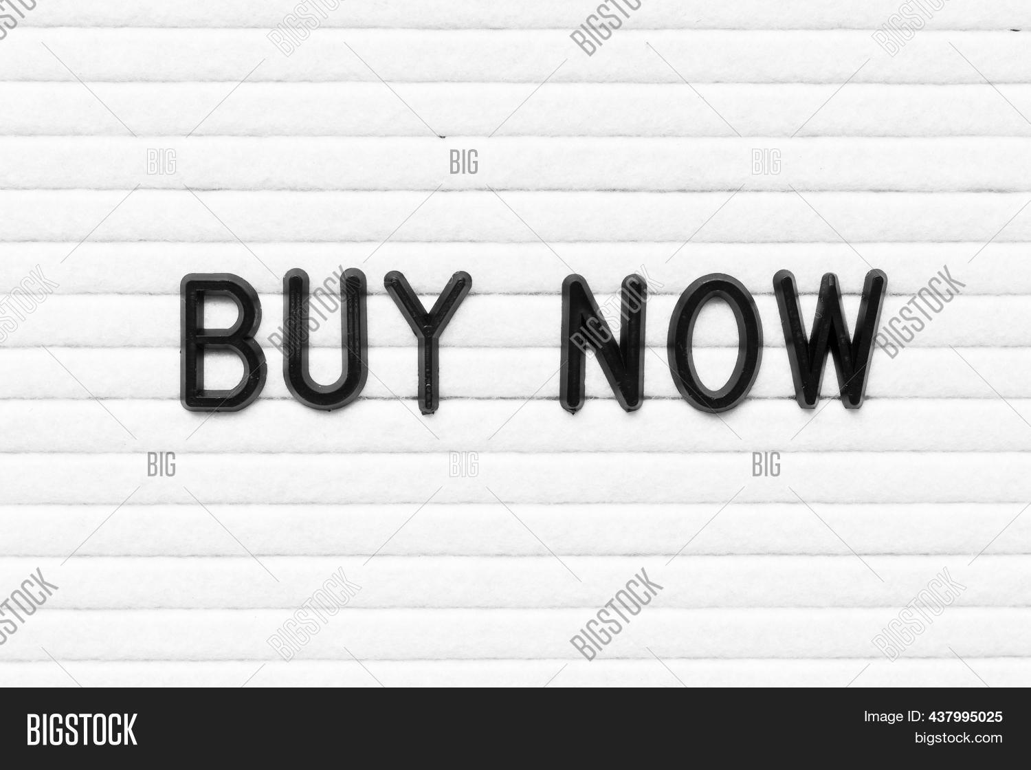 Black Letter Word Buy Image & Photo (Free Trial) | Bigstock