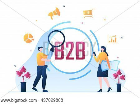 B2B Business Business Vector & Photo (Free Trial) | Bigstock