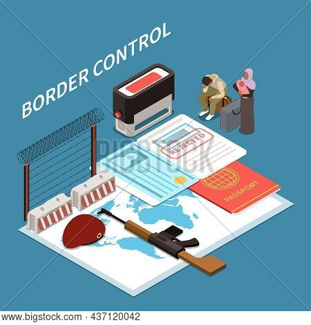 Border Control Vector & Photo (Free Trial) | Bigstock