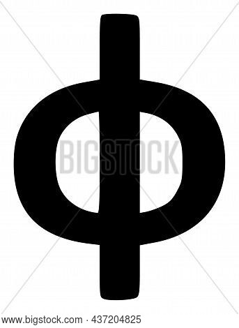 Phi Greek Lowercase Image & Photo (Free Trial) | Bigstock
