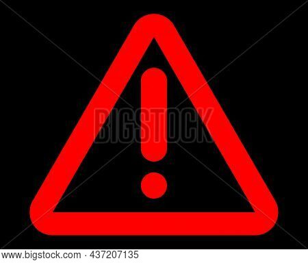 Dashboard Large Red Vector & Photo (Free Trial) | Bigstock