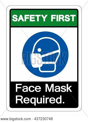 Safety First Face Vector & Photo (Free Trial) | Bigstock