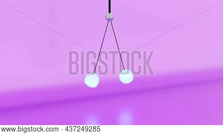 Pendulum Two Balls. Image & Photo (Free Trial) | Bigstock