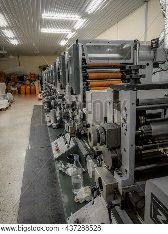 Roll Printing Machine Image & Photo (Free Trial) | Bigstock