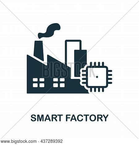 Smart Factory Icon. Vector & Photo (Free Trial) | Bigstock
