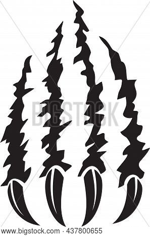 Monster Claw Icon. Vector & Photo (Free Trial) | Bigstock