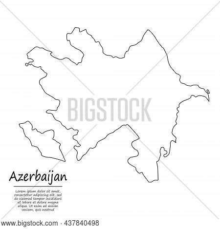 Simple Outline Map Vector & Photo (Free Trial) | Bigstock