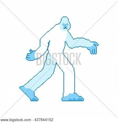 Yeti Pixel Art. Vector & Photo (Free Trial) | Bigstock