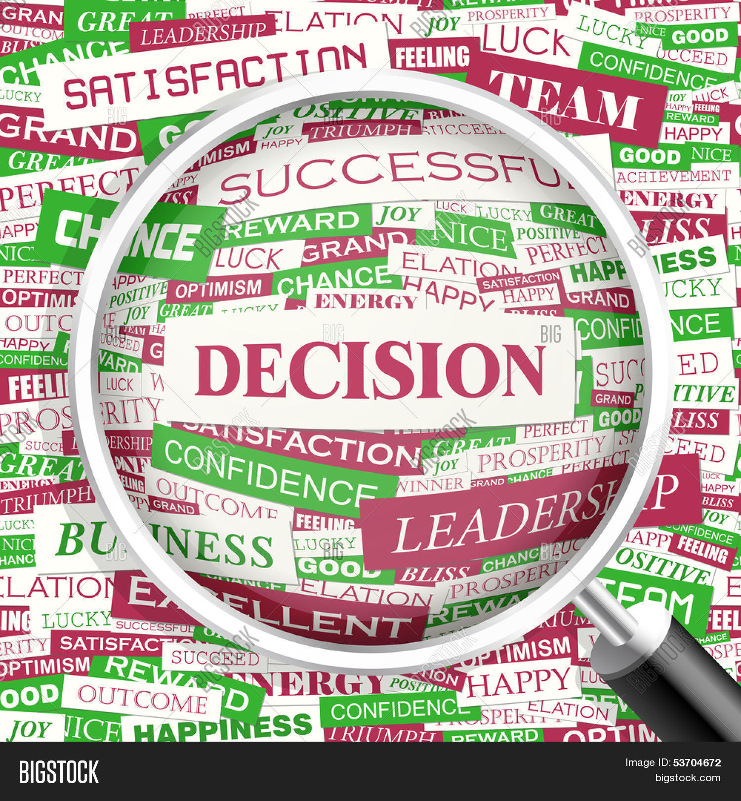 DECISION. Background Vector & Photo (Free Trial) | Bigstock