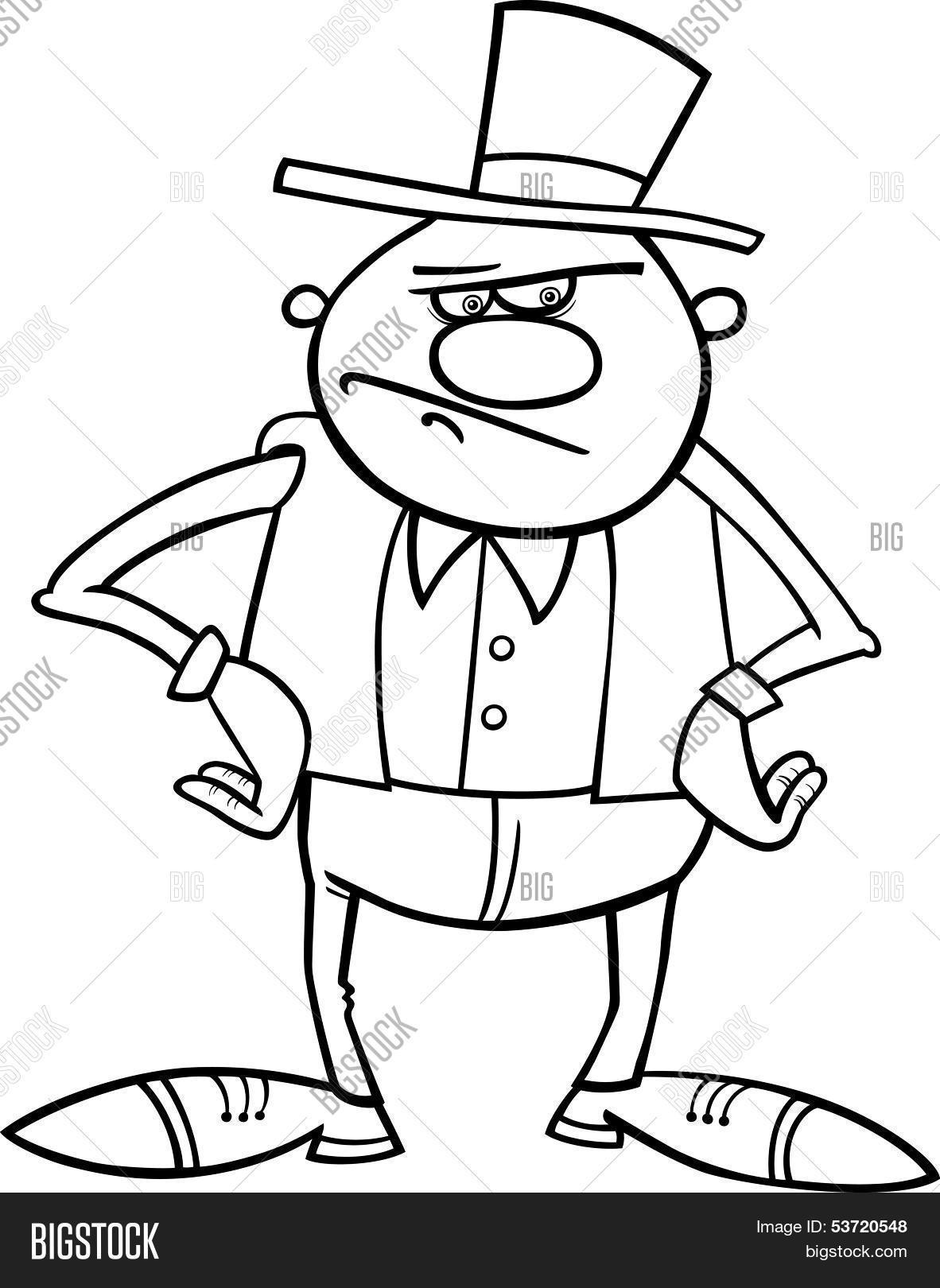 Old Farmer Cartoon Vector & Photo (Free Trial) | Bigstock